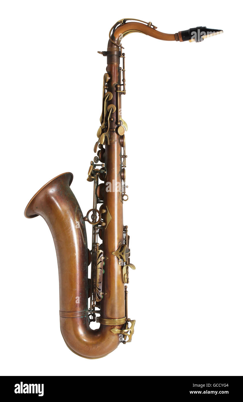 Music metal saxophone Cut Out Stock Images & Pictures - Alamy