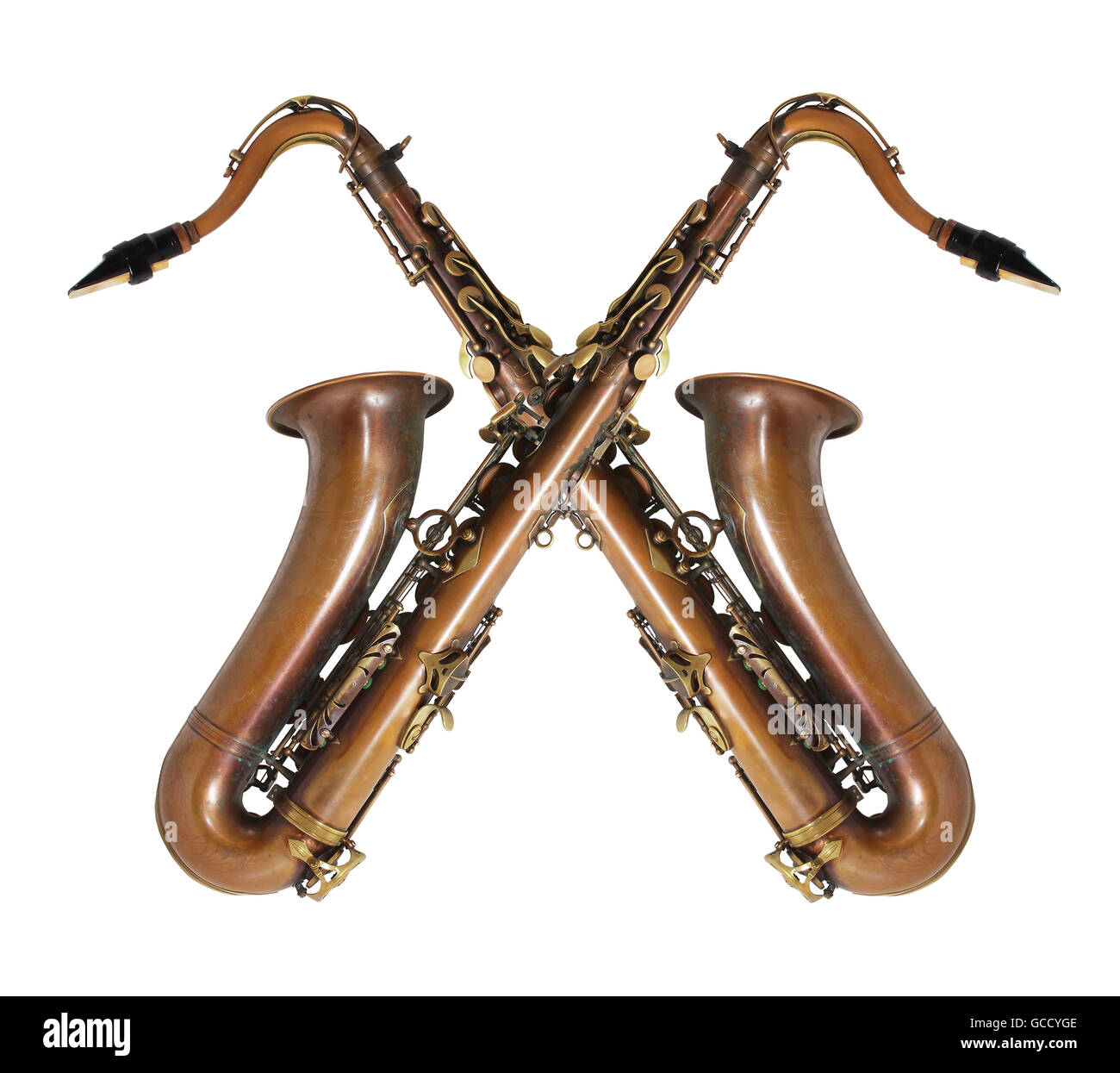 Saxophone cut out hi-res stock photography and images - Alamy