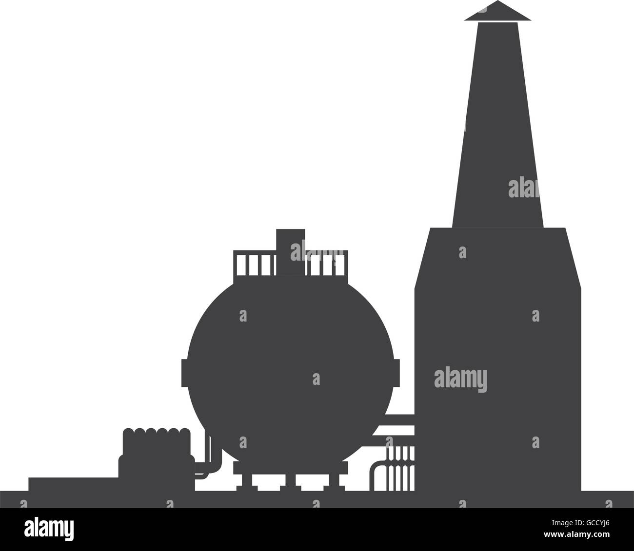 Plant building icon. Industry design. Vector graphic Stock Vector Image ...