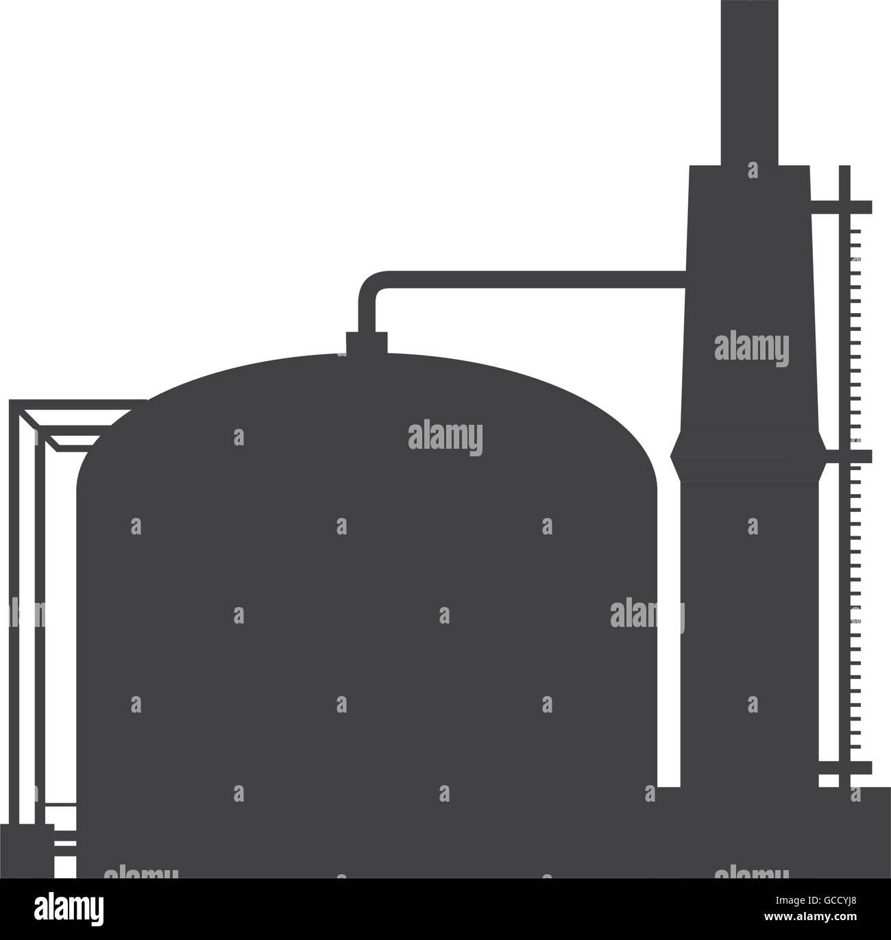 Plant building icon. Industry design. Vector graphic Stock Vector Image ...