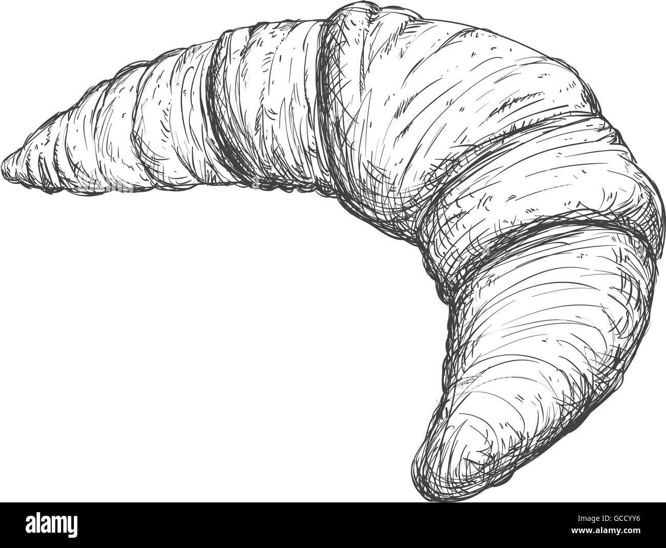 Croissant bread icon. Bakery design. Vector graphic Stock Vector Image ...