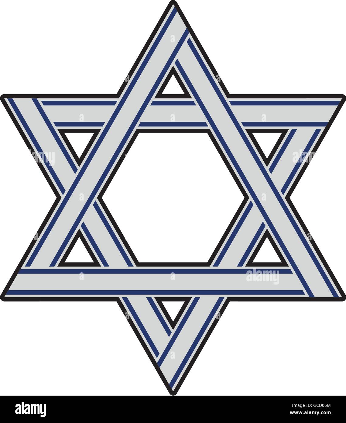 Star icon. Israel culture design. Vector graphic Stock Vector Image ...