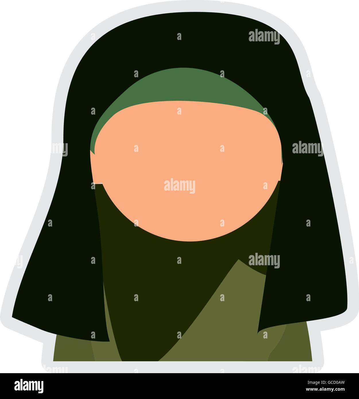 Woman cartoon icon. Israel culture design. Vector graphic Stock Vector ...