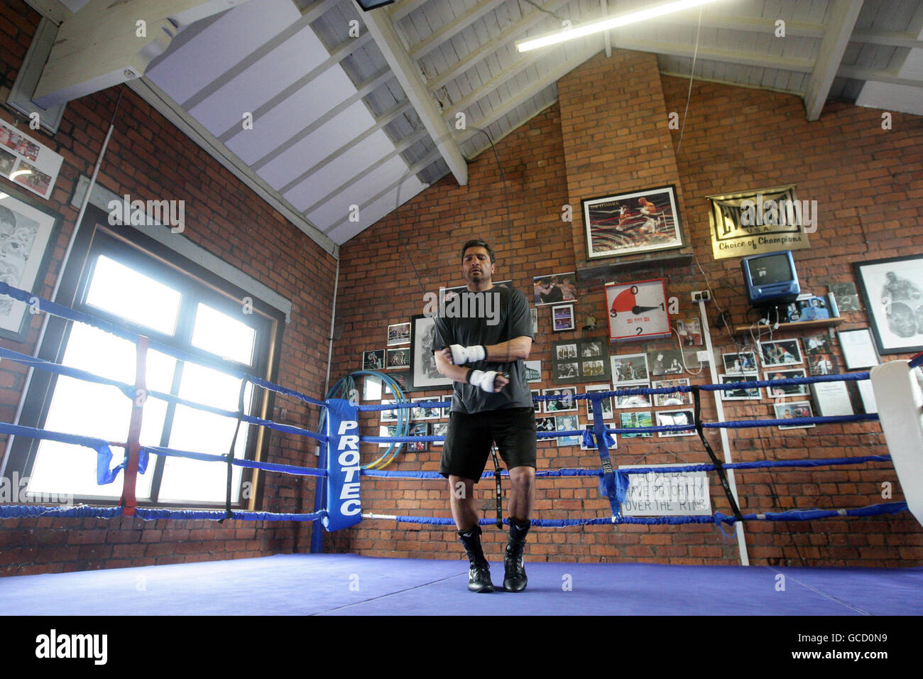American former world heavyweight boxing champion hi-res stock ...