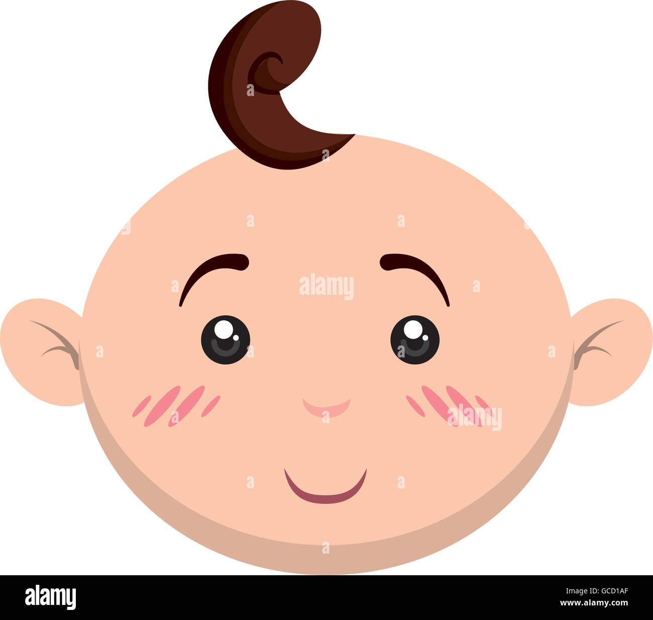 Boy cartoon icon. Baby concept. Vector graphic Stock Vector Image & Art ...