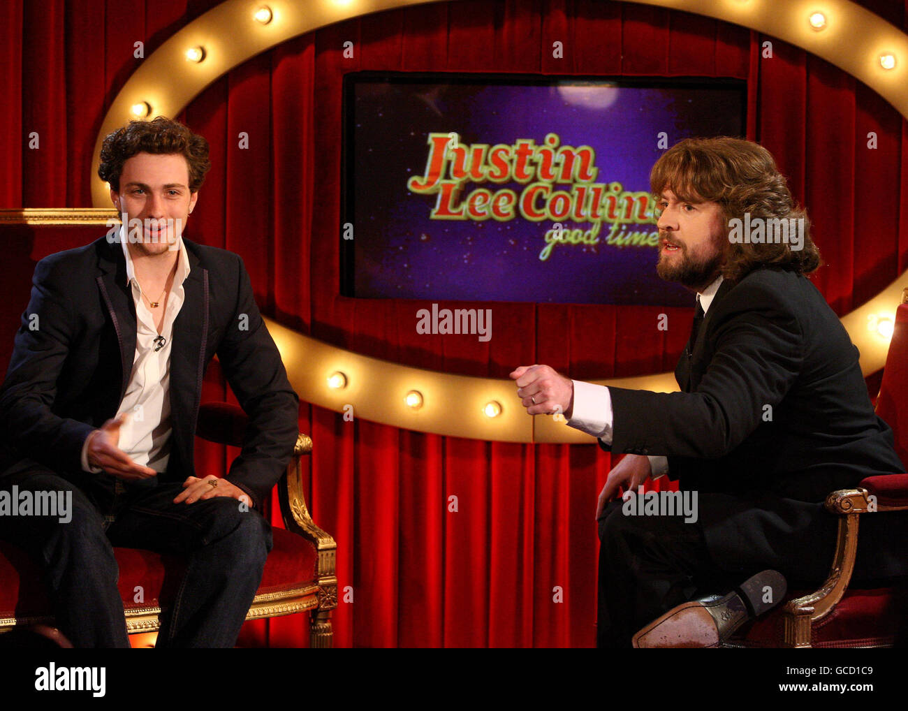 Justin Lee Collins show Stock Photo - Alamy