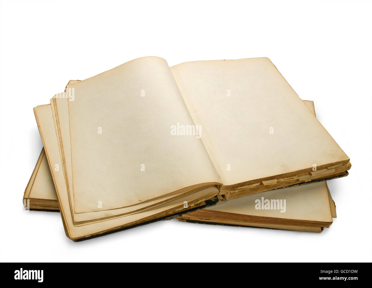 Old book pages detail Cut Out Stock Images & Pictures - Alamy