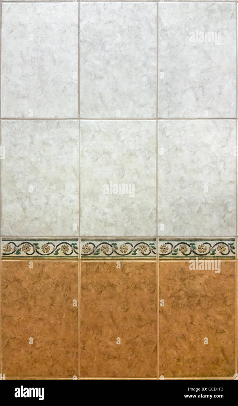 Old tiles with ornament Stock Photo - Alamy