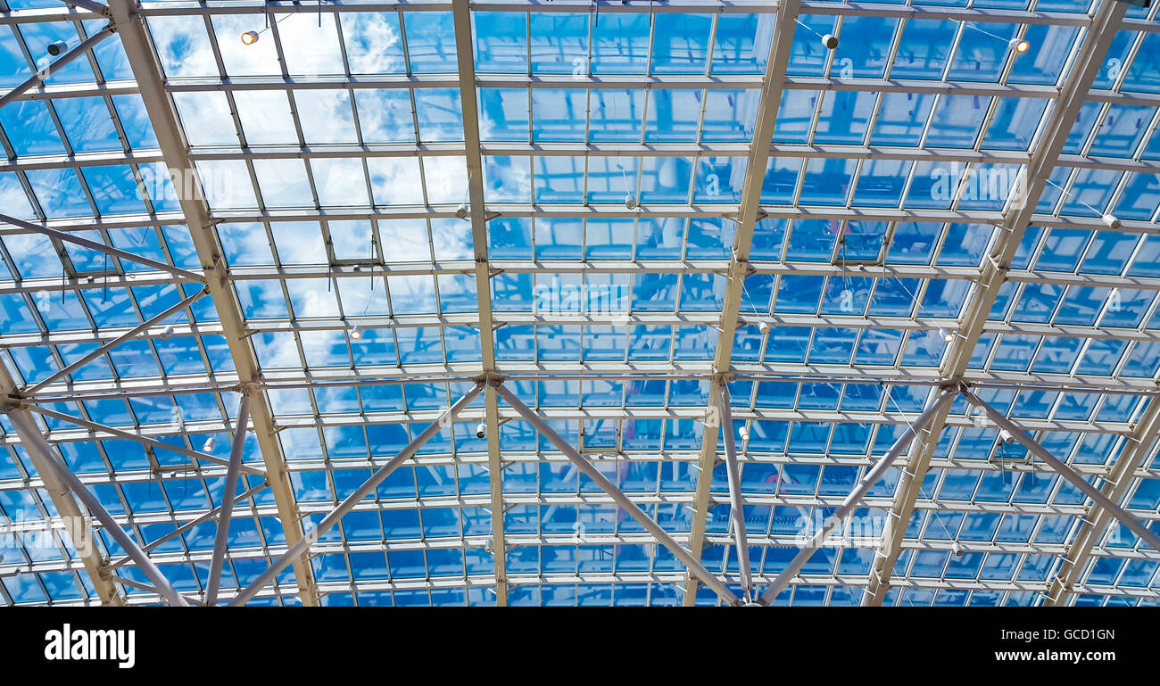 Skylight window - abstract architectural background Stock Photo - Alamy