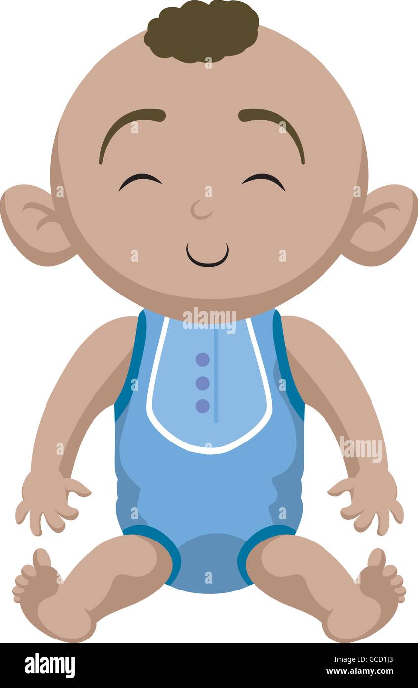 Boy cartoon icon. Baby concept. Vector graphic Stock Vector Image & Art ...