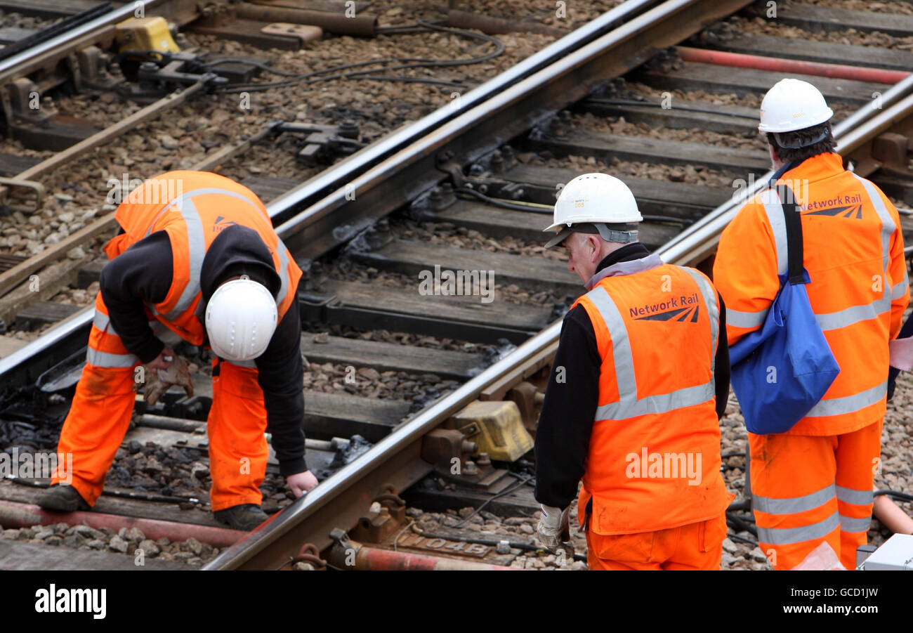 Crippling the rail network hi-res stock photography and images - Alamy