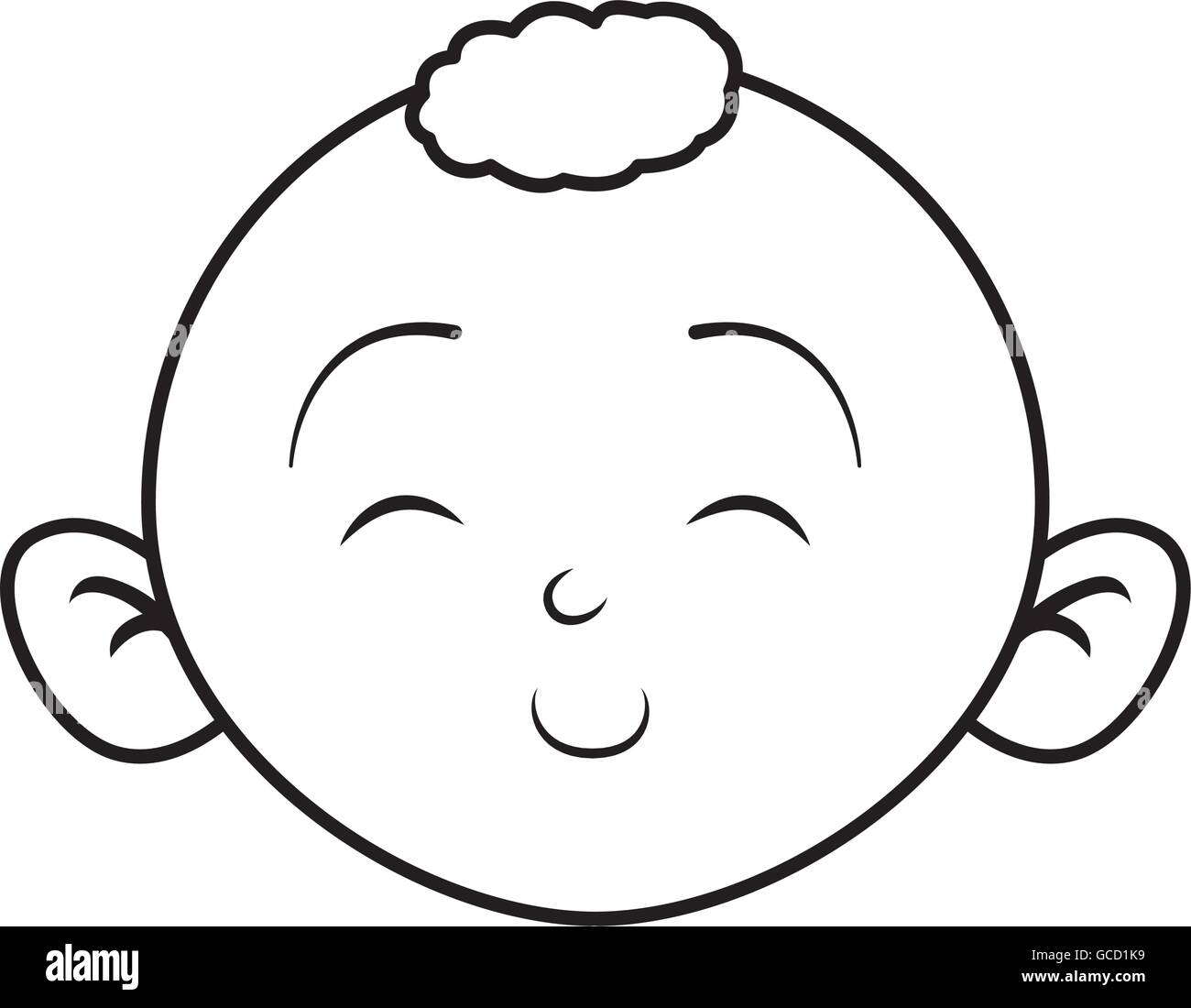 Boy cartoon icon. Baby concept. Vector graphic Stock Vector Image & Art ...