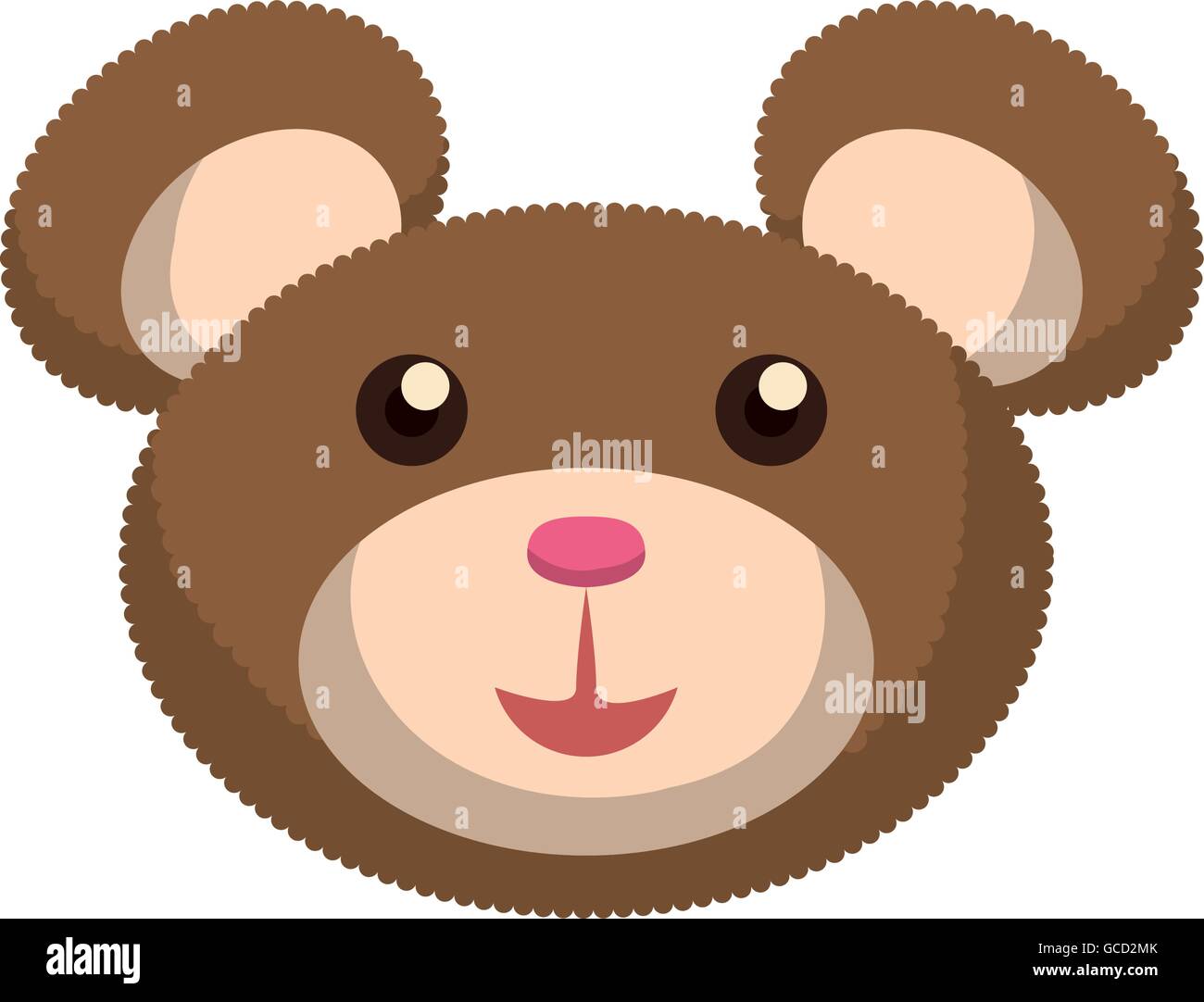 Cartoon bear icon. Animal concept. Vector graphic Stock Vector Image ...