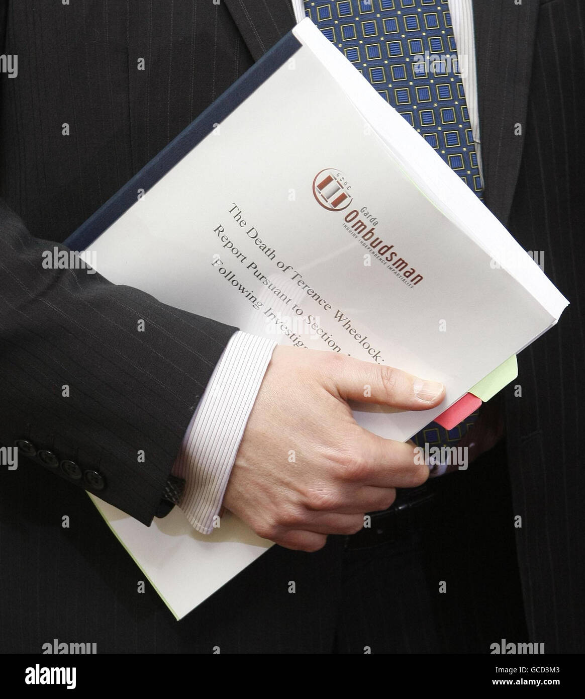 Terence Wheelock death report Stock Photo - Alamy