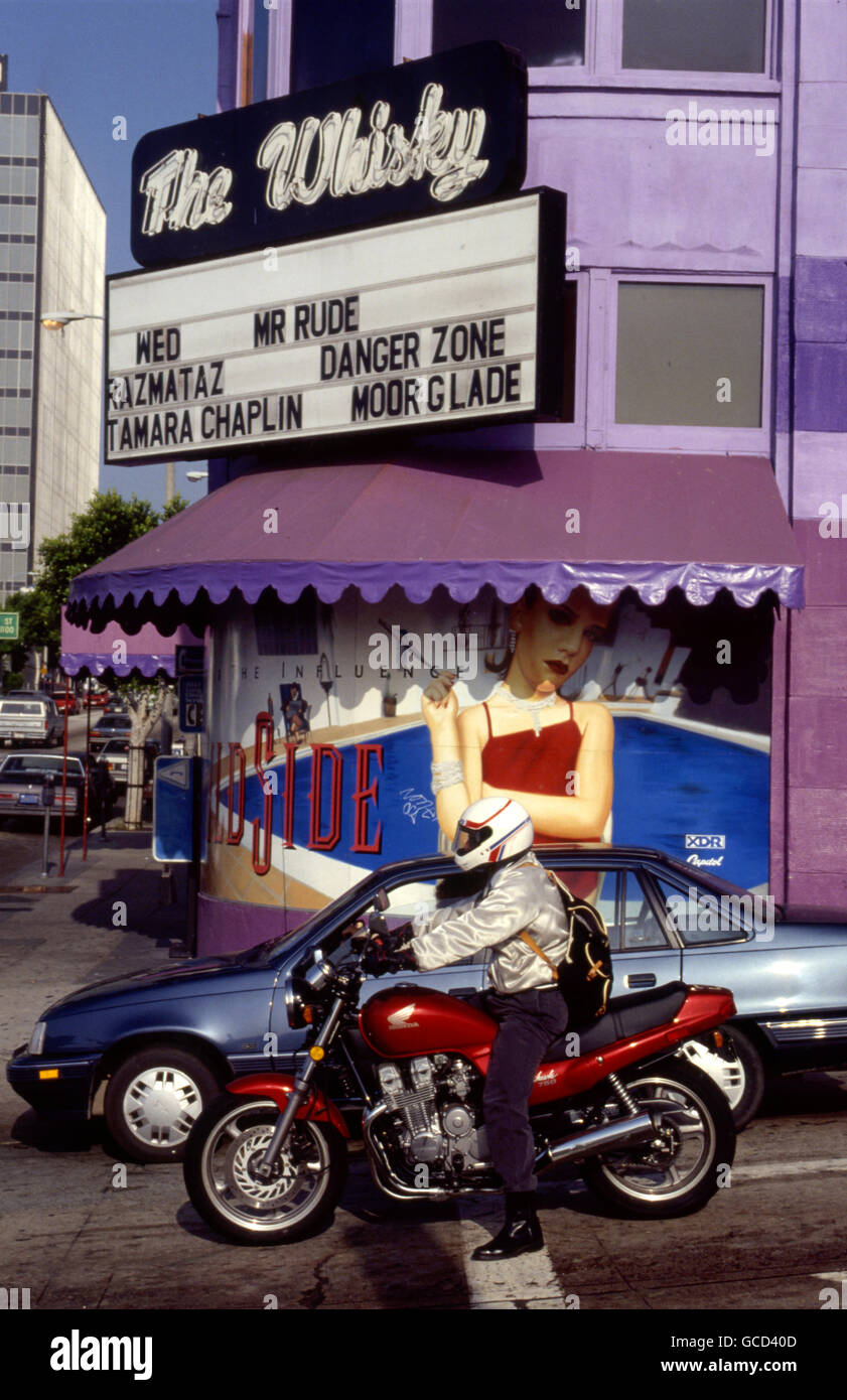 The Whisky nightclub on the Sunset Strip circa 1992 Stock Photo - Alamy