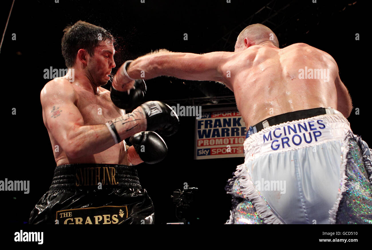 Boxing liverpool half length mid punching wip hli wip hi-res stock ...