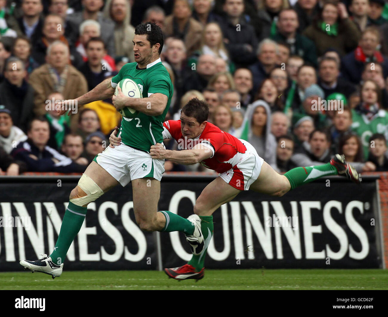Rugby Union - RBS 6 Nations Championship 2010 - Ireland v Wales - Croke ...