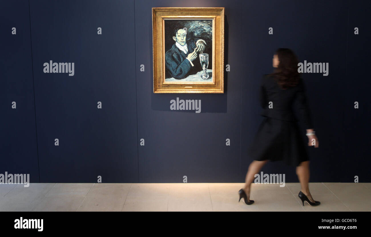 The portrait of Angel Fernandez de Soto also known as The Absinthe ...