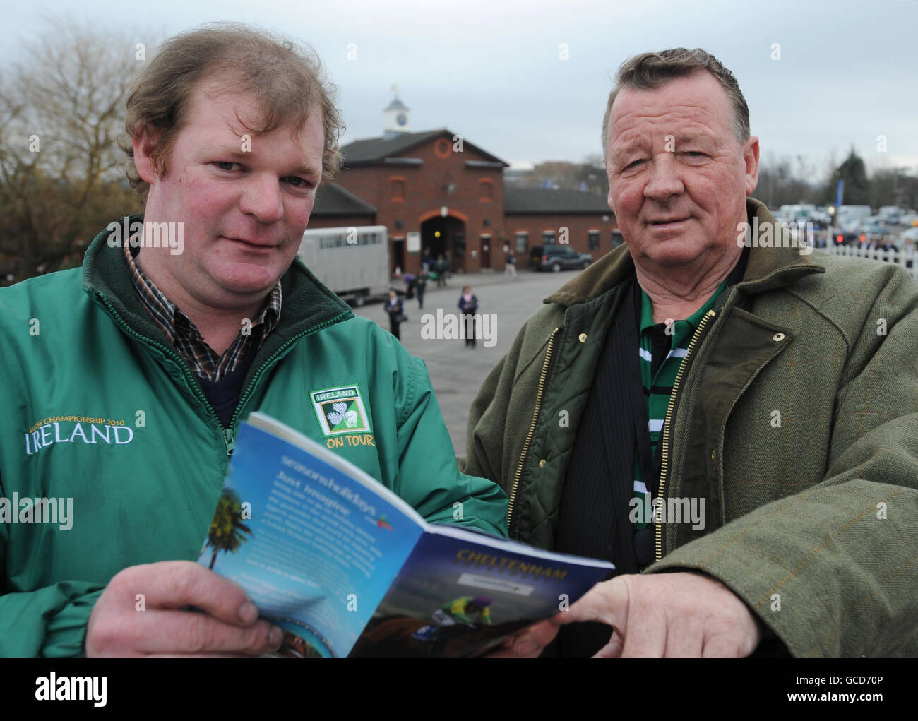 Kevin sinnott left and michael oconnor from bunclody hi-res stock ...