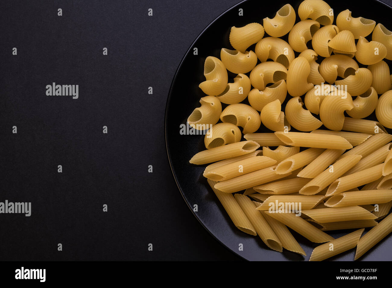 Empty plate with the inscription hi-res stock photography and images ...