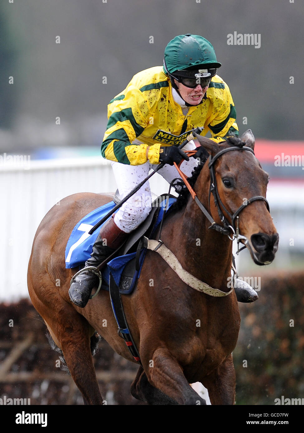Jockey Major Erica Bridge on Posh Emily during the Barclays Amateur ...