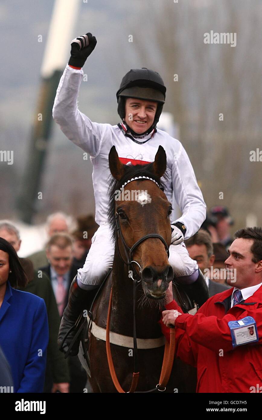 Horse Racing - 2010 Cheltenham Festival - Day Two. Barry Geraghty ...
