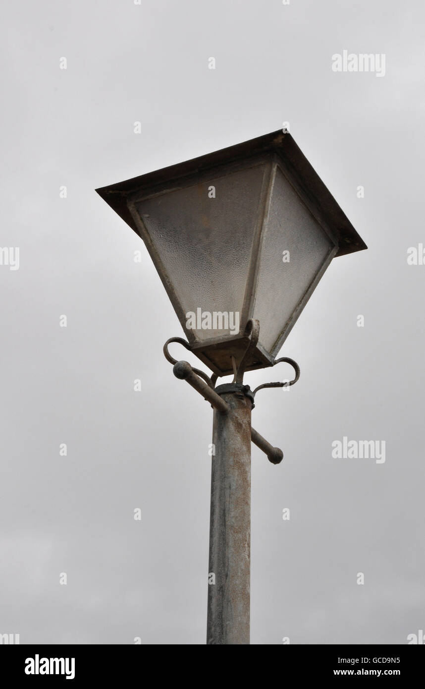 old gas lamp Stock Photo - Alamy