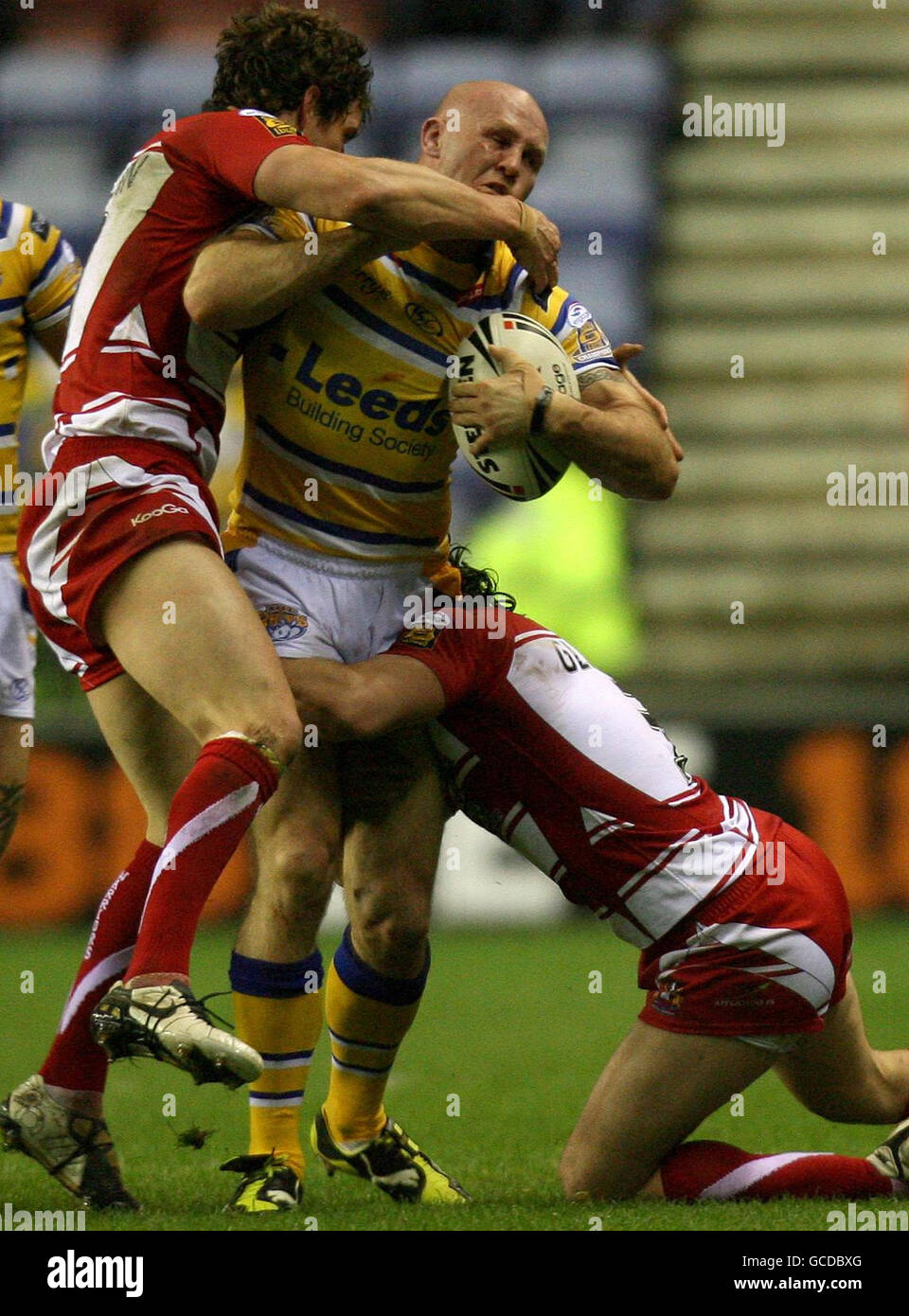 Sport rugby league action tackling keith senior hi-res stock ...