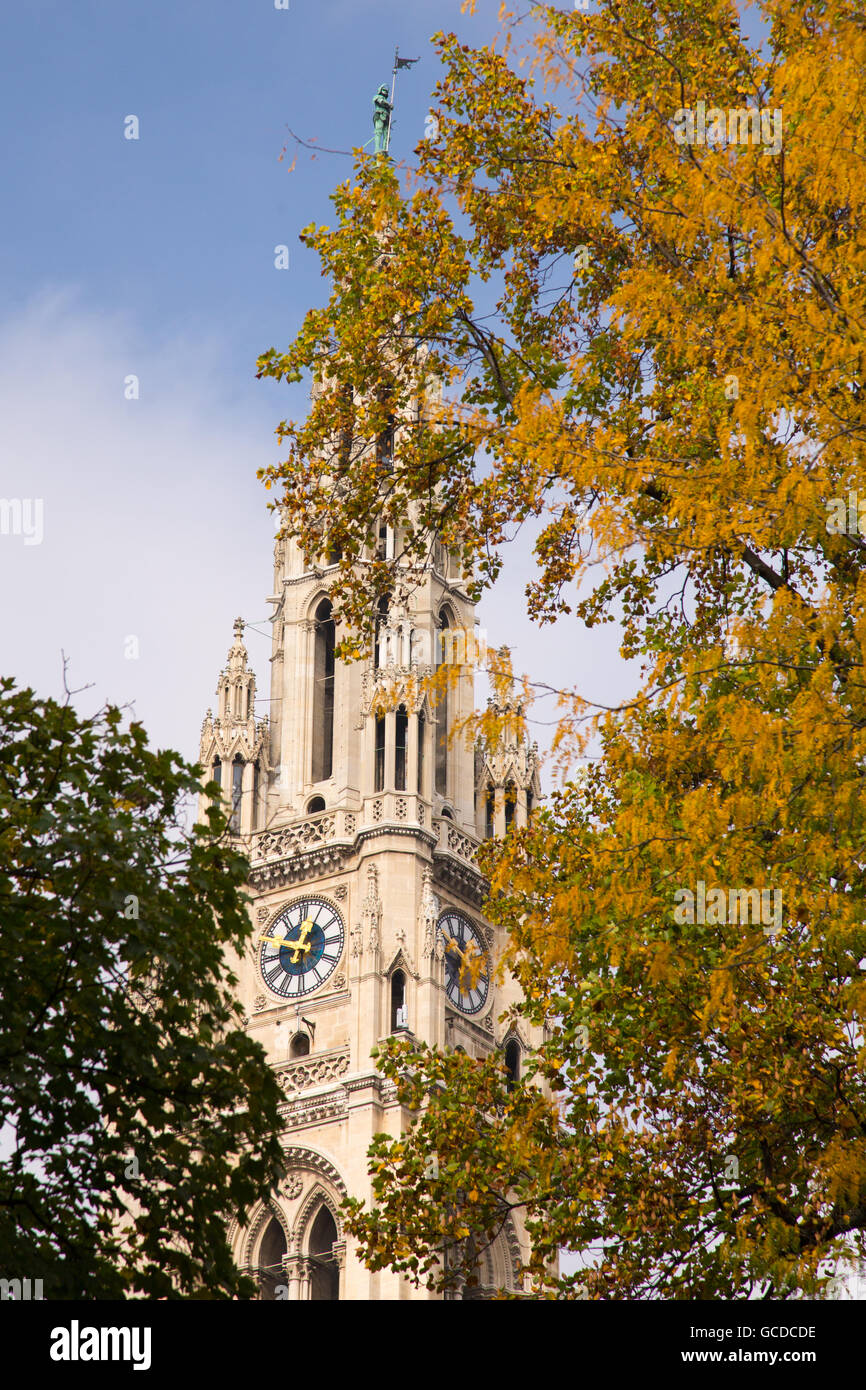 The Rathaus in Vienna, Austria Stock Photo - Alamy