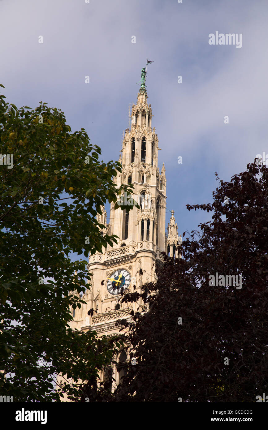 The Rathaus in Vienna, Austria Stock Photo - Alamy