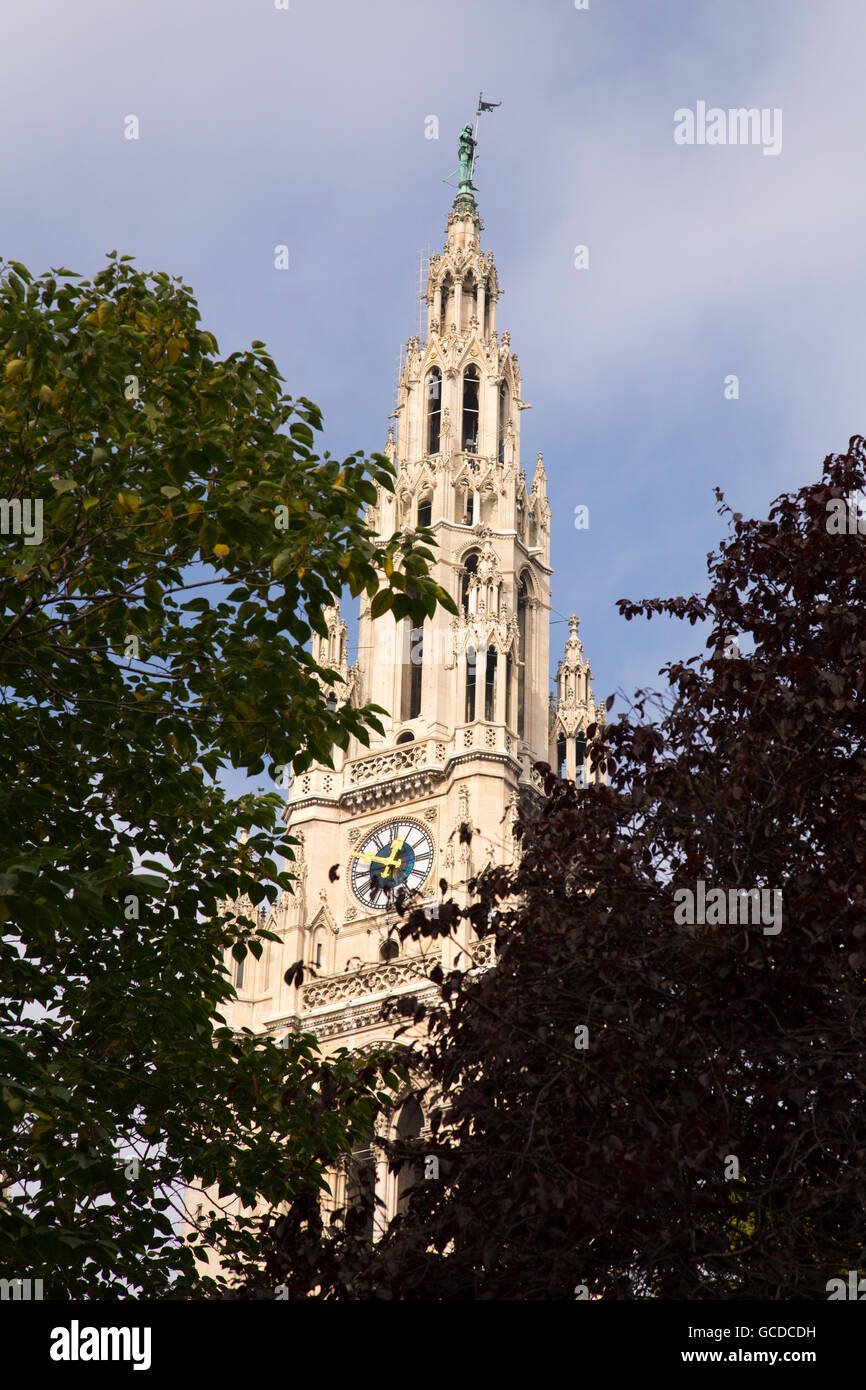 The Rathaus in Vienna, Austria Stock Photo - Alamy