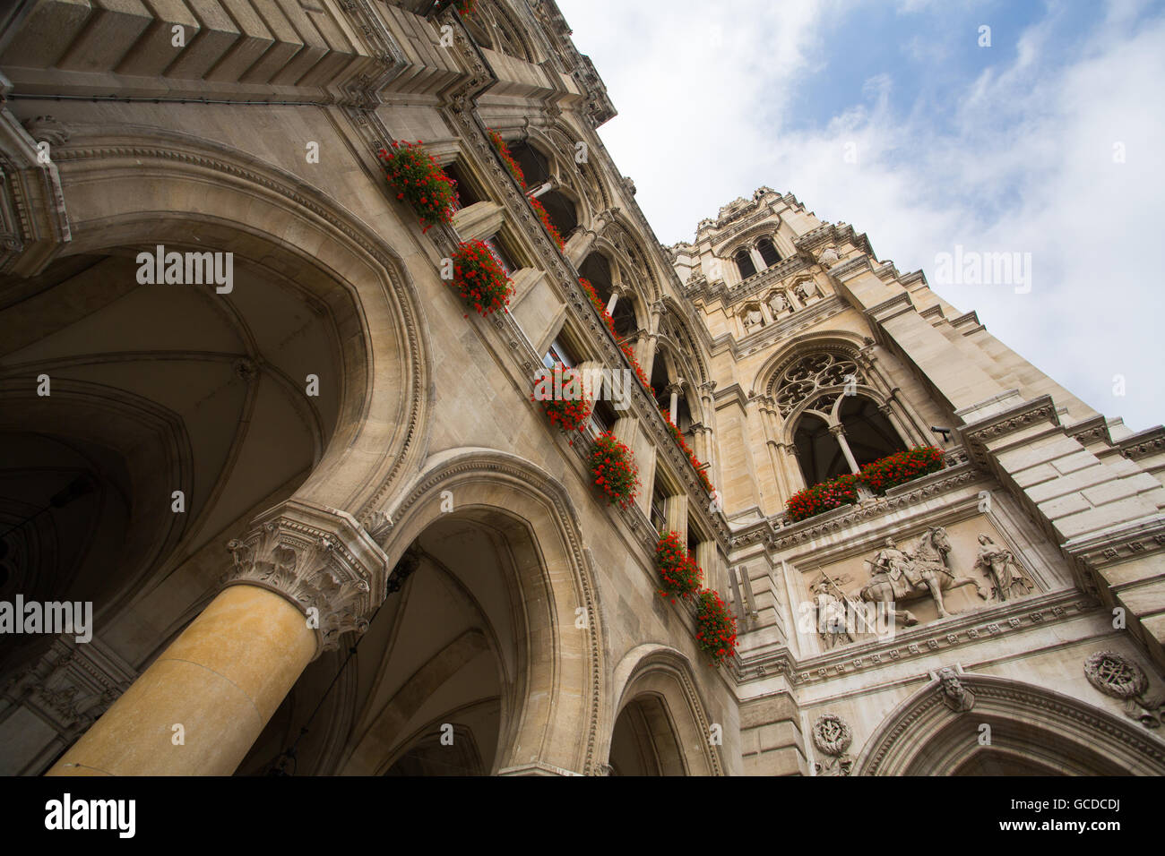The Rathaus in Vienna, Austria Stock Photo - Alamy