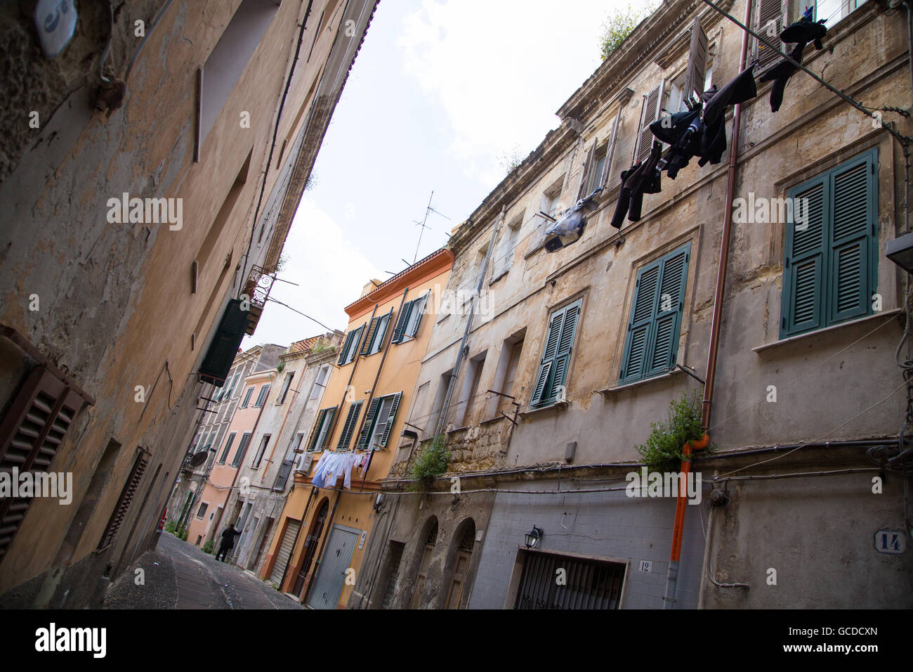 The city centre of Sassari, Sardinia Stock Photo - Alamy
