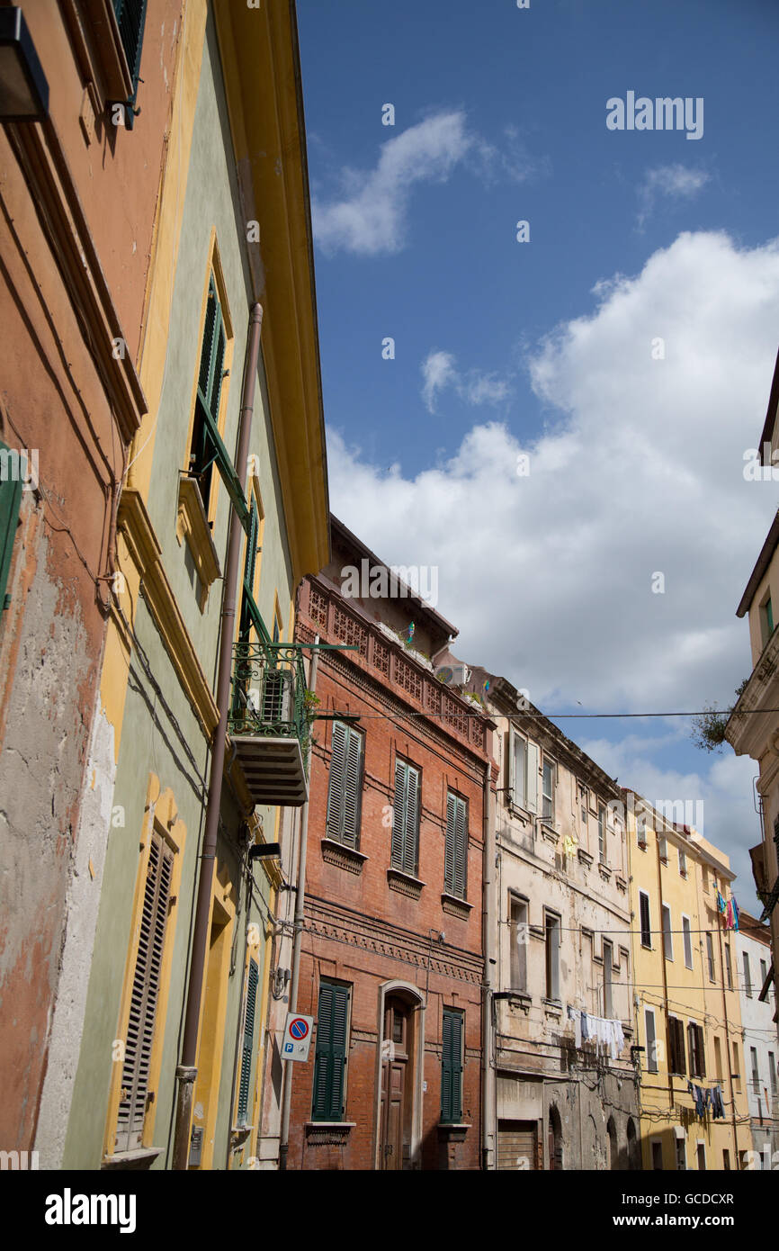 The city centre of Sassari, Sardinia Stock Photo - Alamy