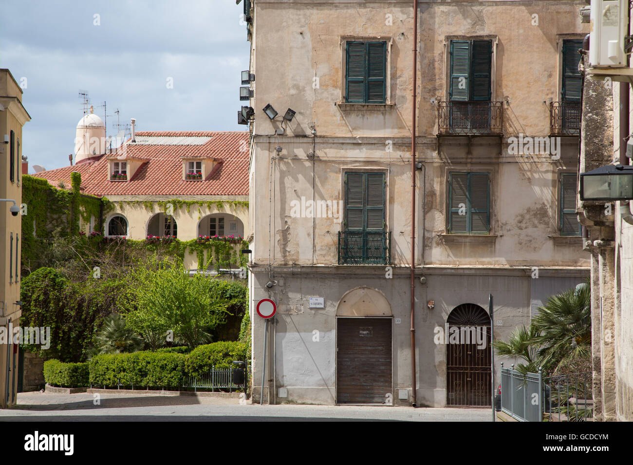 The city centre of Sassari, Sardinia Stock Photo - Alamy