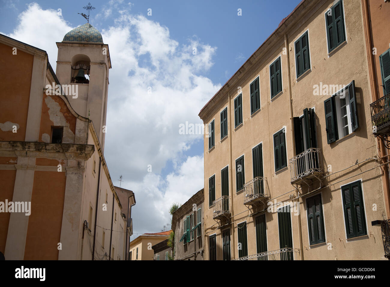The city centre of Sassari, Sardinia Stock Photo - Alamy