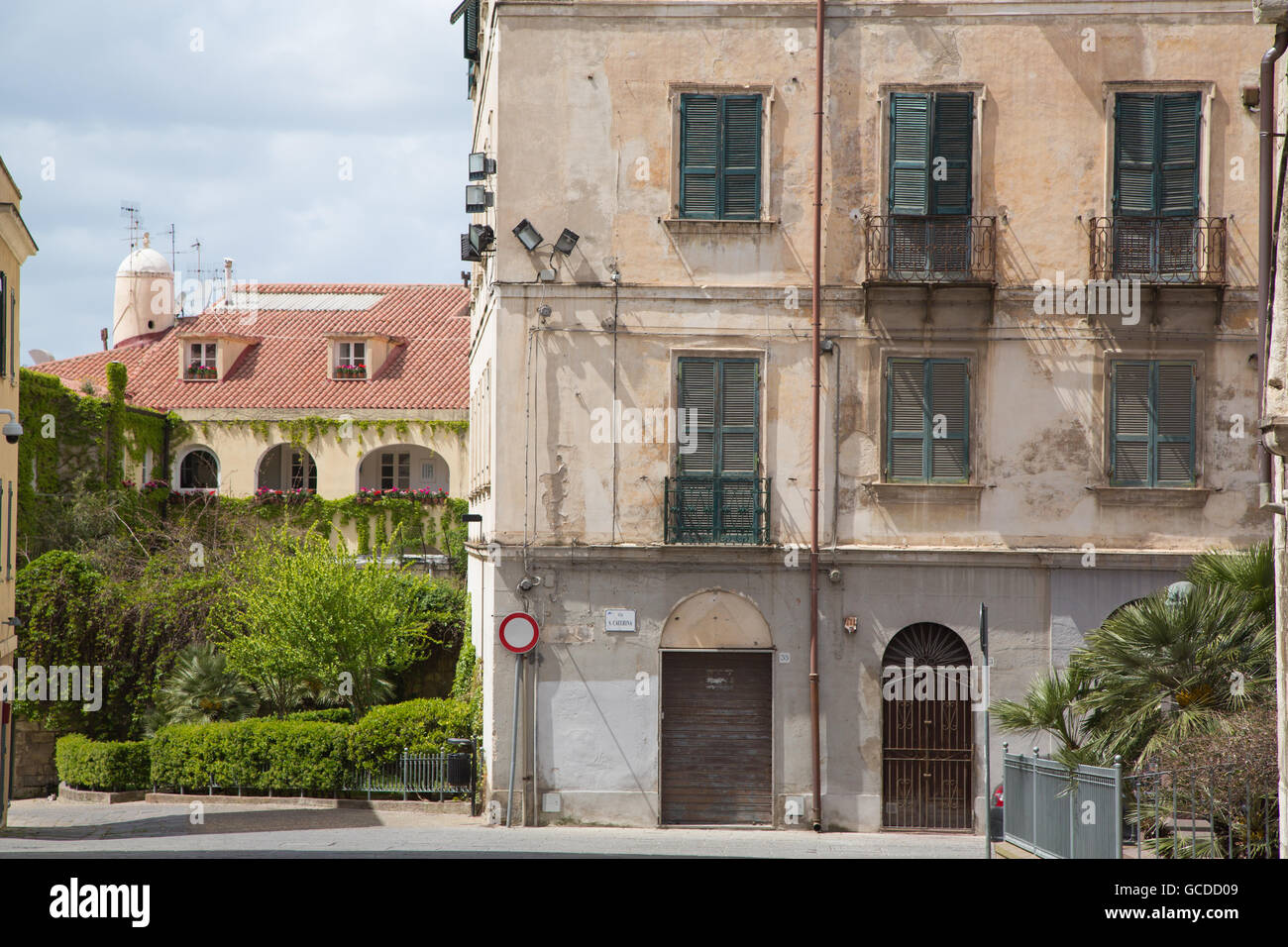 The city centre of Sassari, Sardinia Stock Photo - Alamy