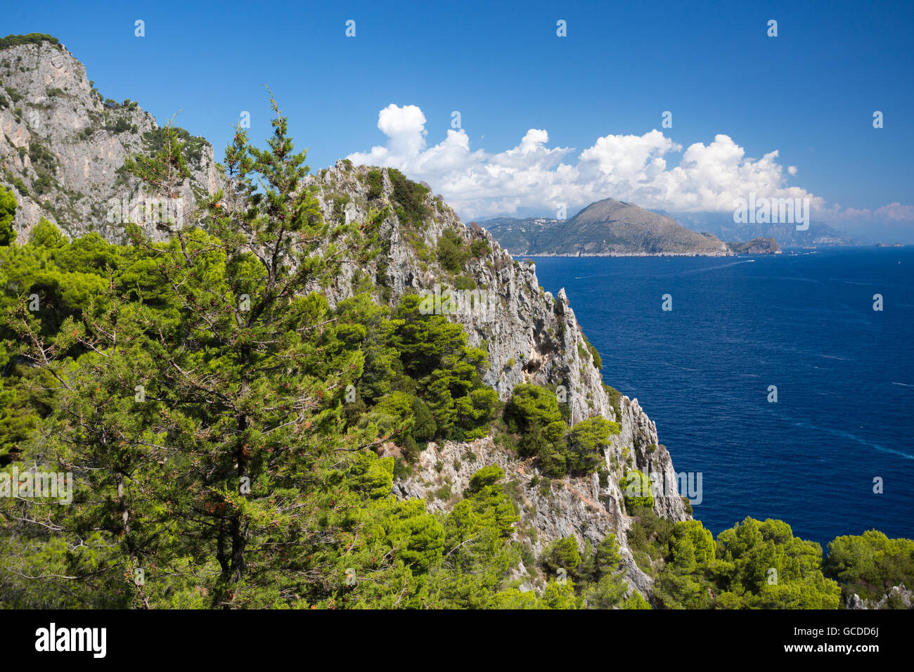The Isle of Capri in Italy Stock Photo - Alamy
