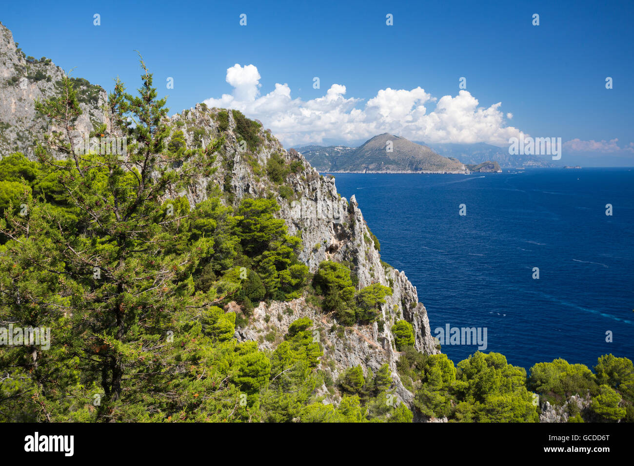 The Isle of Capri in Italy Stock Photo - Alamy
