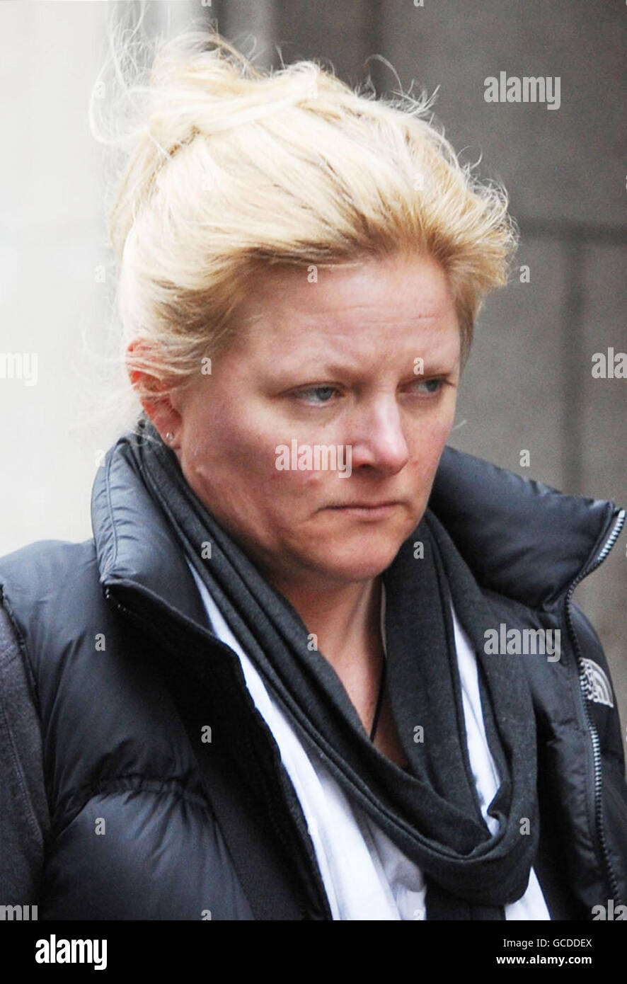 Rachel Baker outside Bristol Crown Court, where a jury resumed its ...