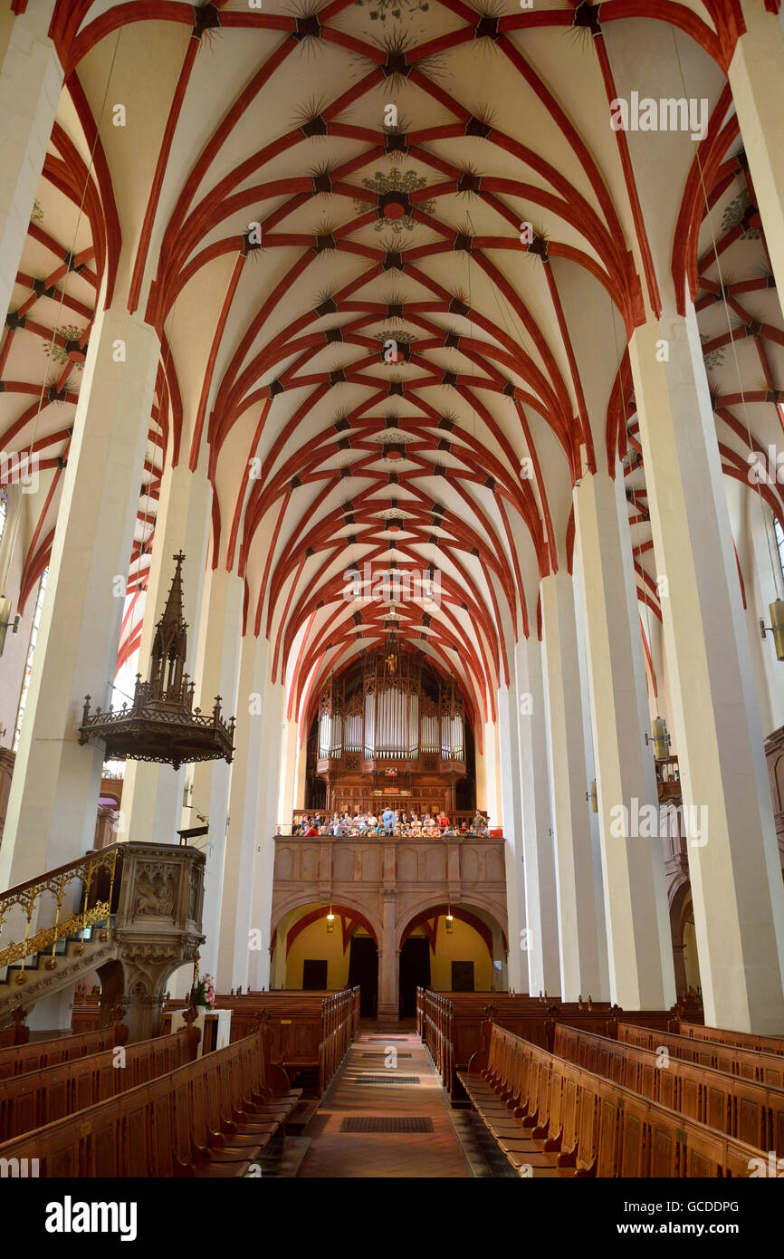 Thomaskirche leipzig interior hi-res stock photography and images - Alamy