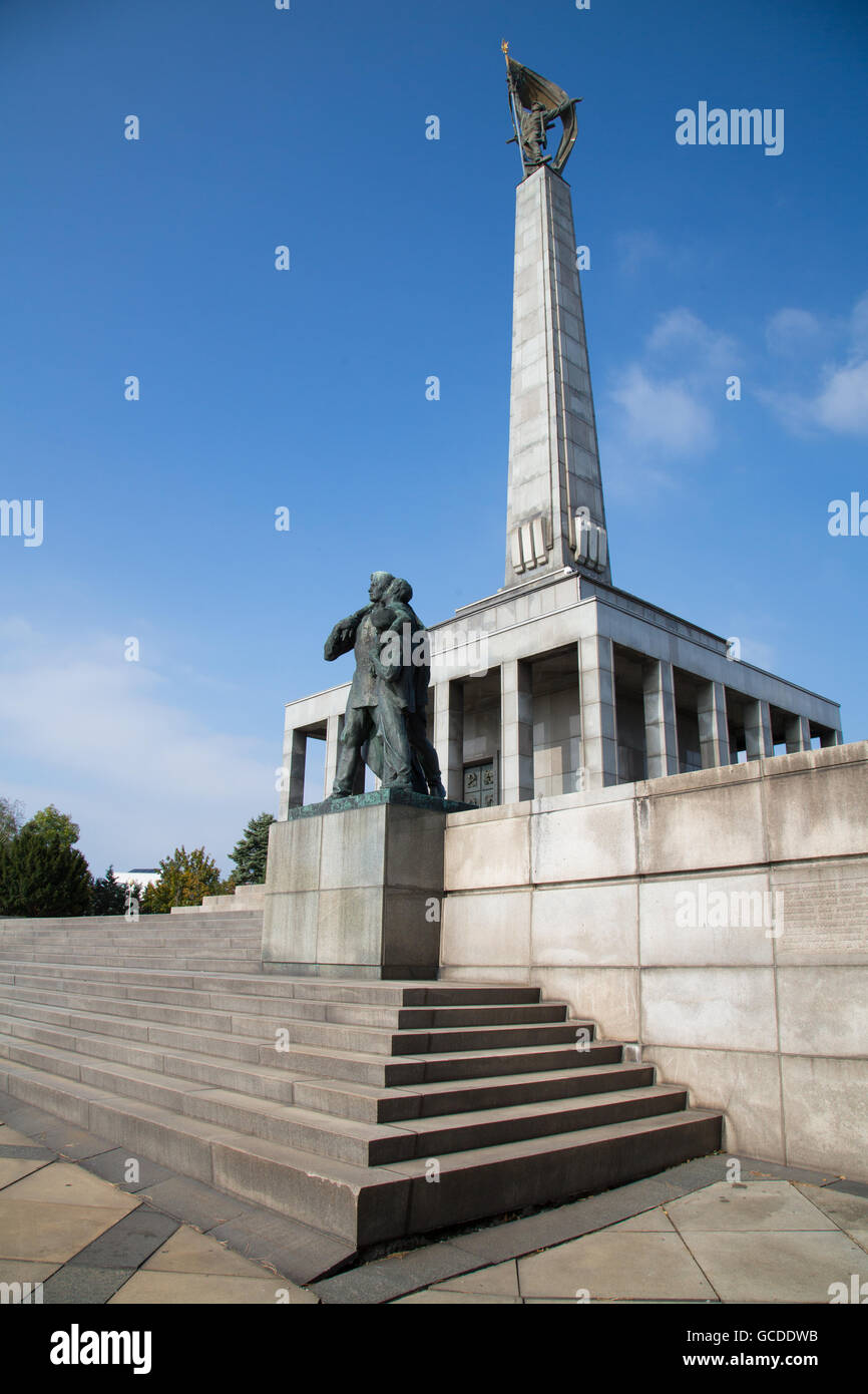 The Slavin war memorial in Bratislava, Slovakia Stock Photo - Alamy