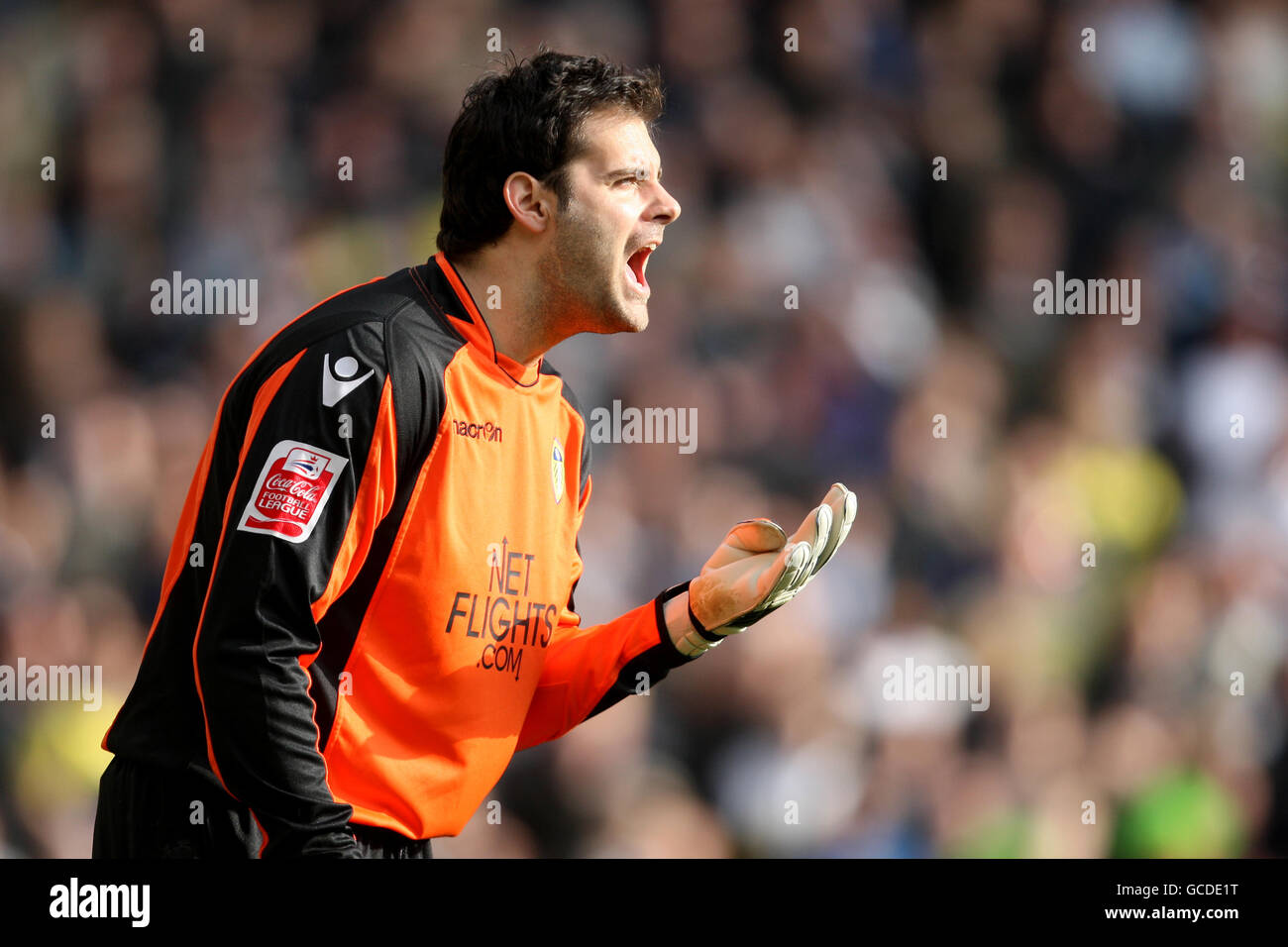Leeds united goalkeeper shane higgs hi-res stock photography and images ...