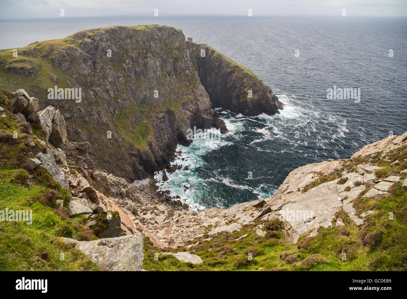 The famous Sliabh Liag Cliffs in Donegal, Ireland Stock Photo - Alamy