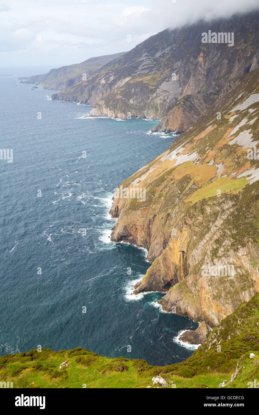 Sliabh Liag Cliffs in Donegal, Ireland Stock Photo - Alamy
