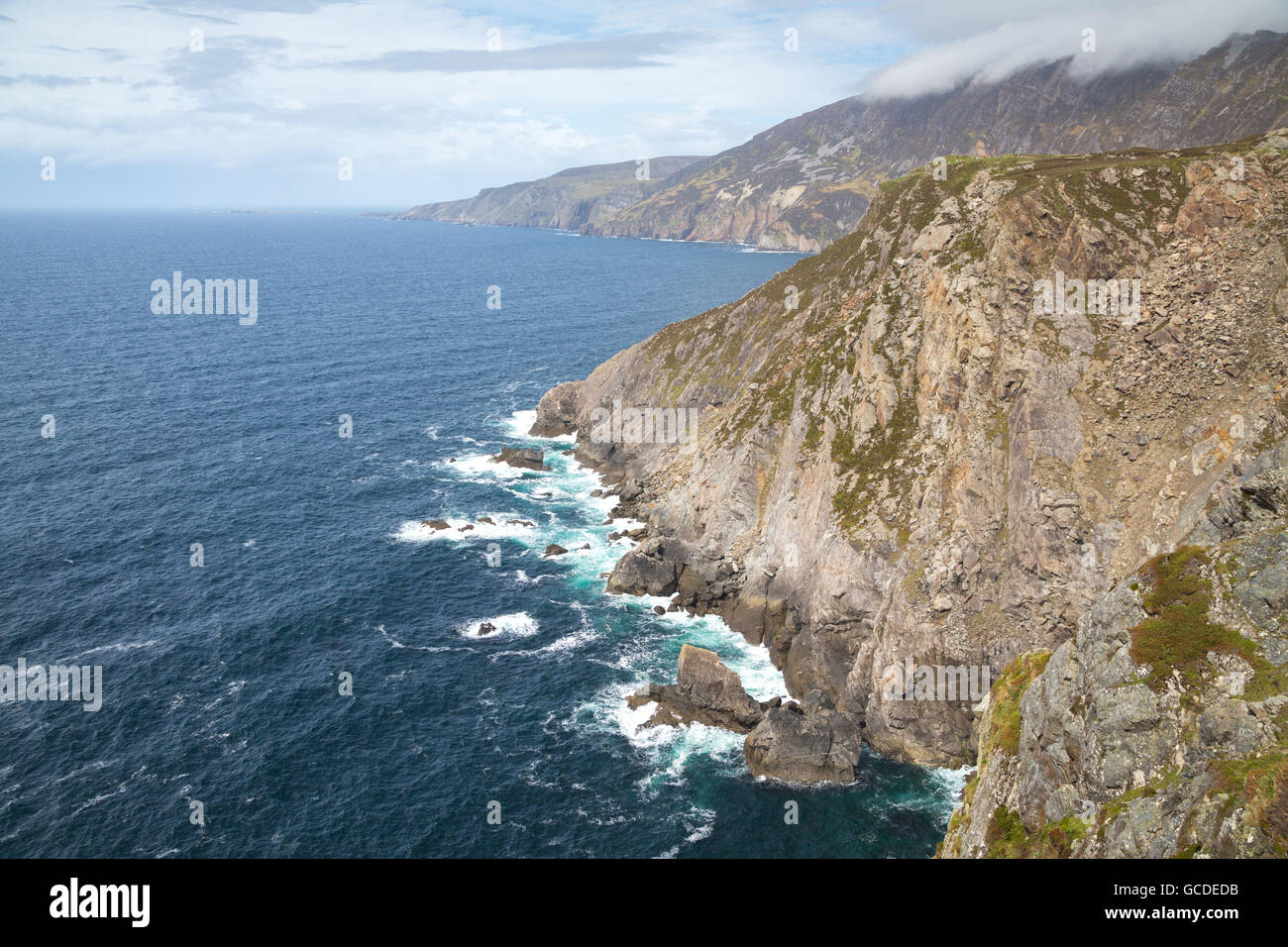 The famous Sliabh Liag Cliffs in Donegal, Ireland Stock Photo - Alamy