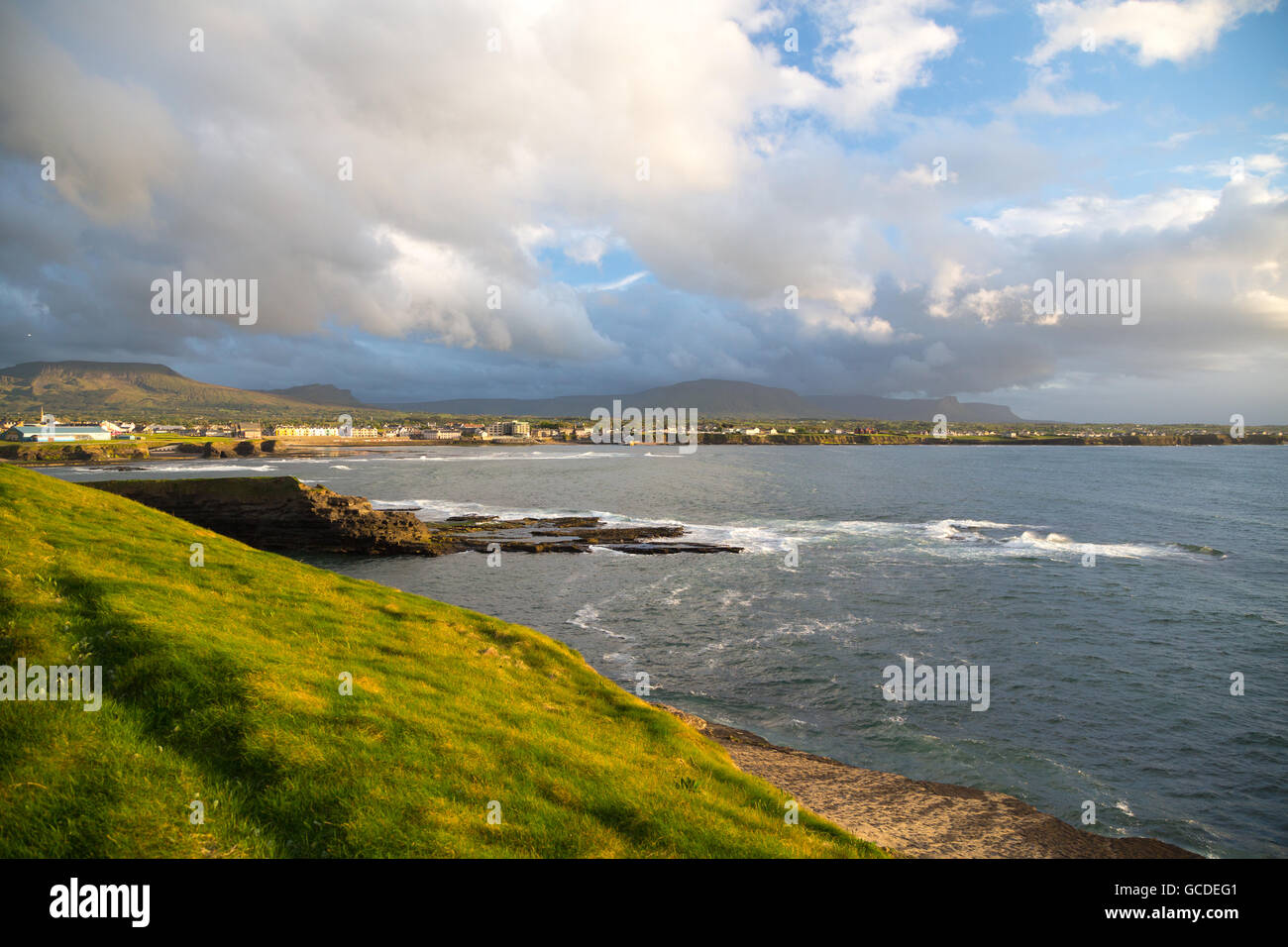 The coastal resort of Bundoran in Donegal, Ireland Stock Photo - Alamy