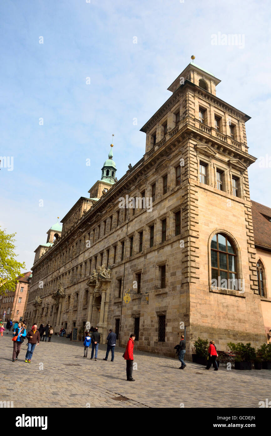 Altes Rathaus in Nuremberg Stock Photo - Alamy