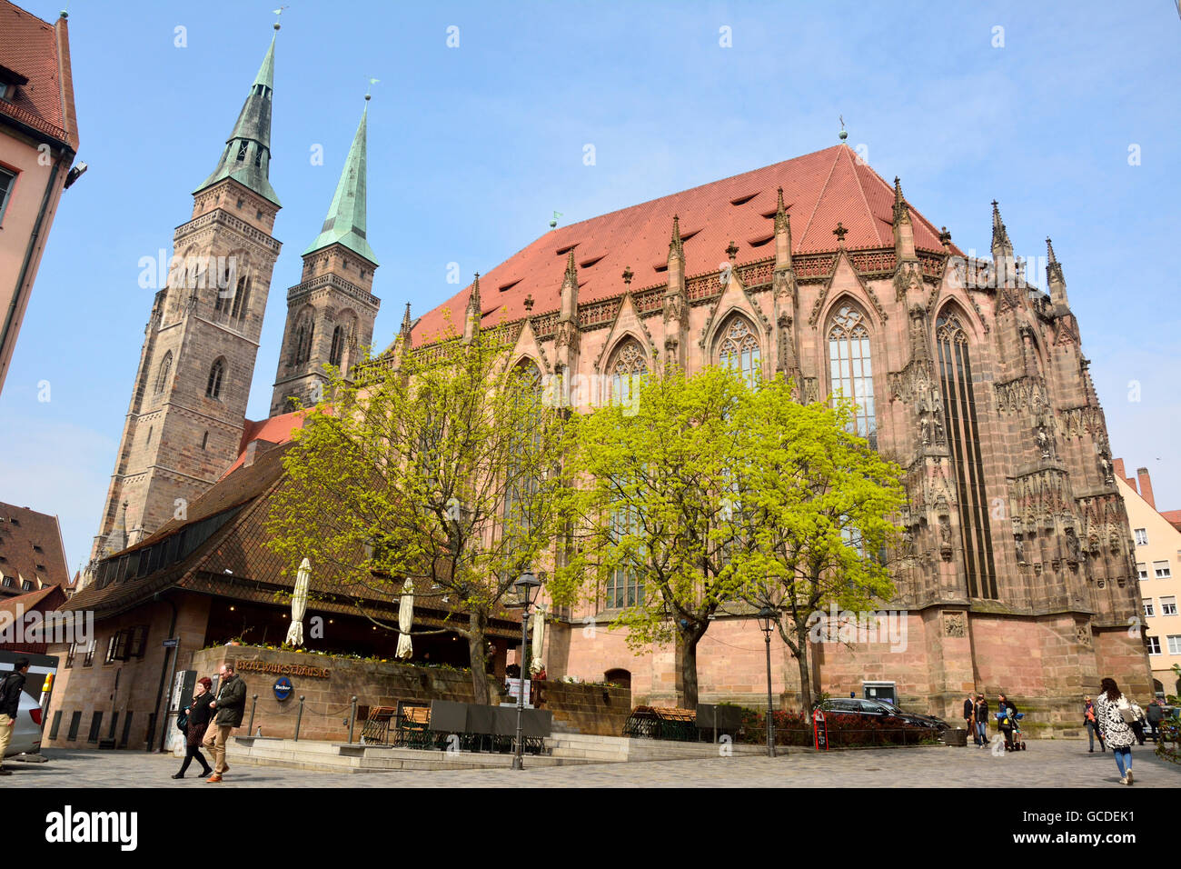 St Sebalduskirche is Nuremberg Stock Photo - Alamy