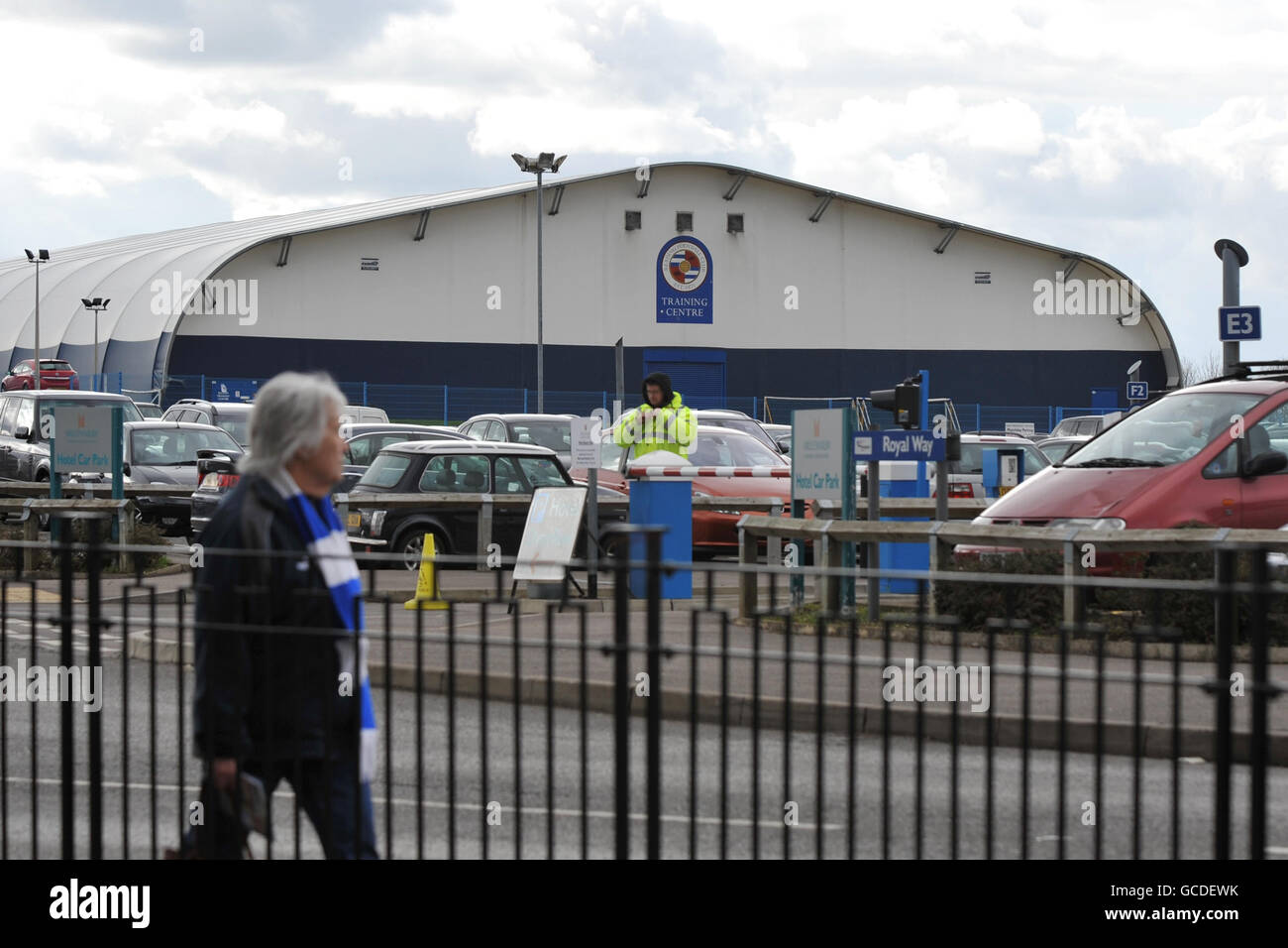 Football stadium car park reading hi-res stock photography and images ...
